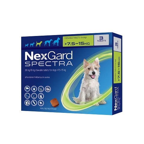 NexGard SPECTRA Complete Parasitic Protection Solution for Dogs